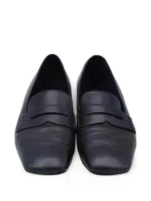 Khaite Square-toe Penny Loafers