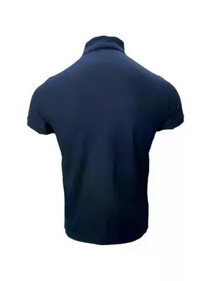 Saint Laurent Embroidered-logo Polo Shirt