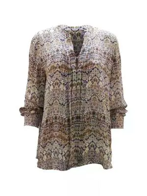 L'Agence Printed Blouse