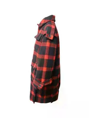 Burberry Plaid Coat