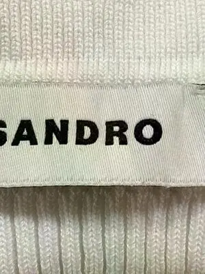 Sandro Cropped Short-sleeve Cardigan