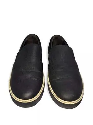 LANVIN Leather Slip-on Sneakers