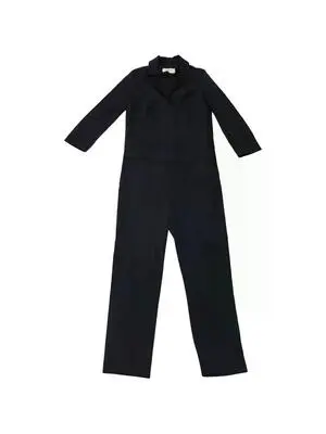 Ba&sh Serri Polo-collar Jumpsuit - Blue