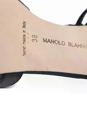 Manolo Blahnik Catillo Buckled Pumps