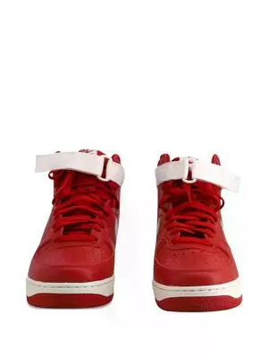 Nike Air Force 1 High-top Sneakers - Red
