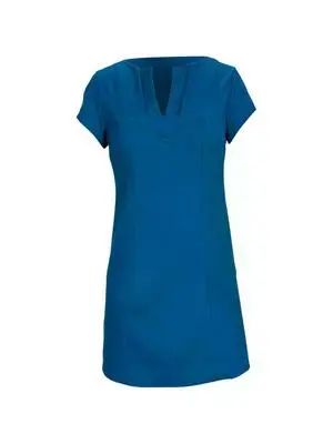 Diane Von Furstenberg Valda Fitted Waist Dress - Blue
