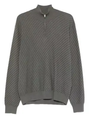 Brioni Zip Up Sweaters For Men