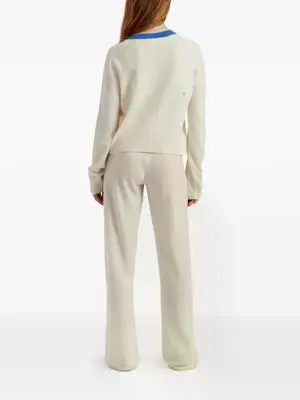 Chinti & Parker Peek Placket Sweater