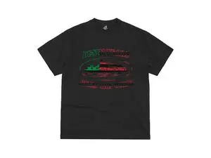 CORTEIZ X Denim Tears Cortears Og Alcatraz Tee Shirt - Black