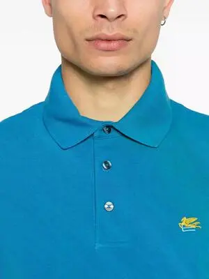 Etro Embroidered Polo Shirt