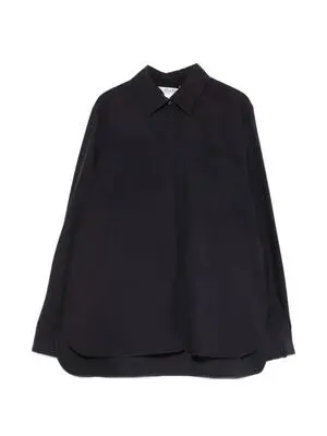 Max Mara Breast-pocket Long-sleeve Shirt - Blue