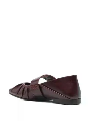 ALOHAS Strap-detail Ballet Flats