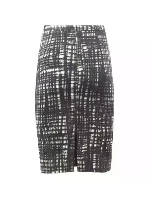 Michael Kors Vintage Tweed Midi Skirt