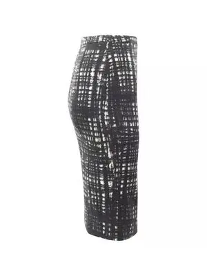 Michael Kors Vintage Tweed Midi Skirt