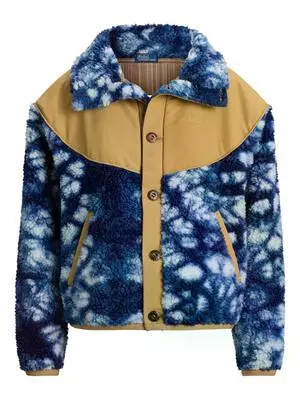 Polo Ralph Lauren Tie-dye Fleece Jacket - Blue