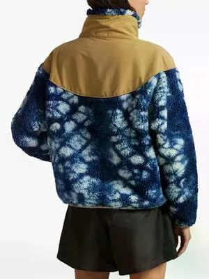 Polo Ralph Lauren Tie-dye Fleece Jacket - Blue