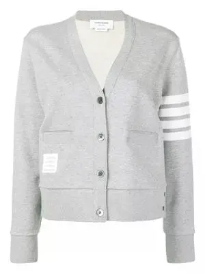 Thom Browne 4-bar V-neck Cardigan