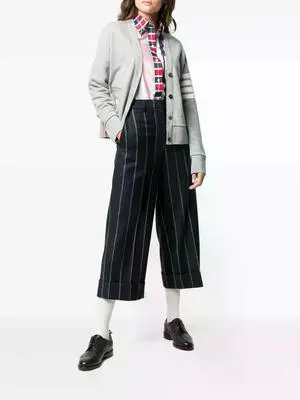 Thom Browne 4-bar V-neck Cardigan