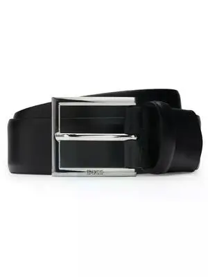 BOSS Leather Belt - Black