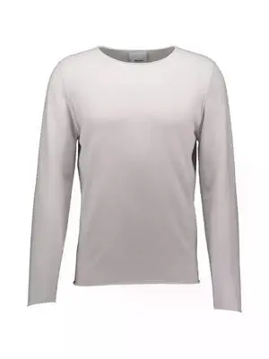ALLUDE Long-sleeve Crew-neck Sweater