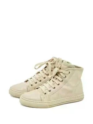 Gucci Canvas High-top Sneakers