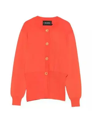 Karl Lagerfeld Logo Cardigans For Women