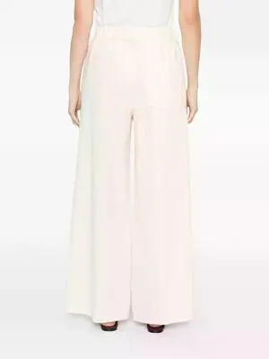 FORTE_FORTE Elasticated Wide Leg Trousers