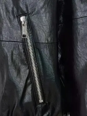 Michael Kors Faux-leather Hooded Jacket