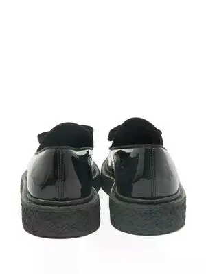 Saint Laurent Bow-detail Platform Loafers