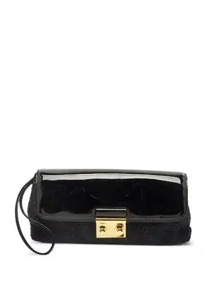 LOUIS VUITTON Dentelle Embroidered Clutch