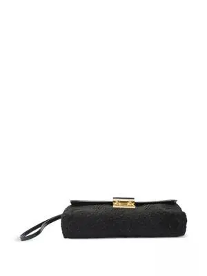 LOUIS VUITTON Dentelle Embroidered Clutch