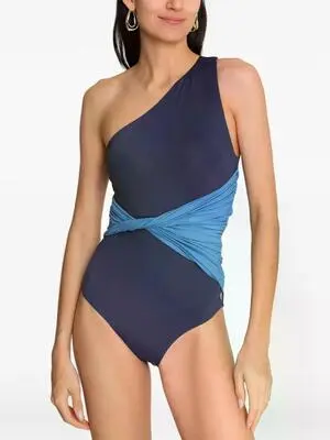 BRIGITTE Alessandra One-shoulder Knot Swimsuit