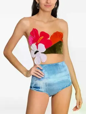 BRIGITTE Floral-design Swimsuit