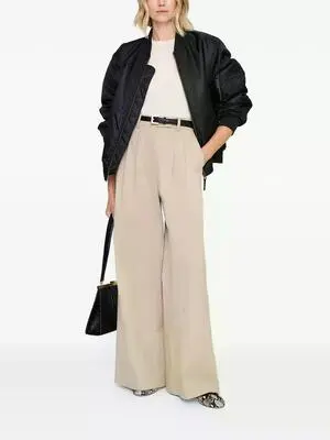 ANINE BING Lou Pleated Trousers
