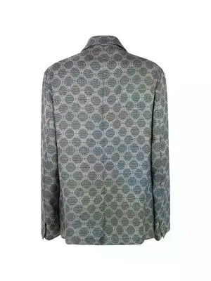 PIERRE-LOUIS MASCIA Patterned Double-breasted Blazer