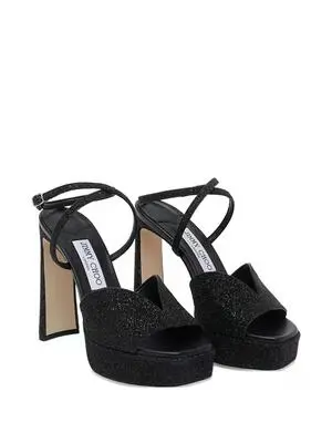 JIMMY CHOO Karli Sandals - Black