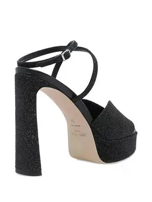 JIMMY CHOO Karli Sandals - Black