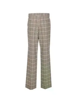 Valentino Garavani Check Cuffed Trousers