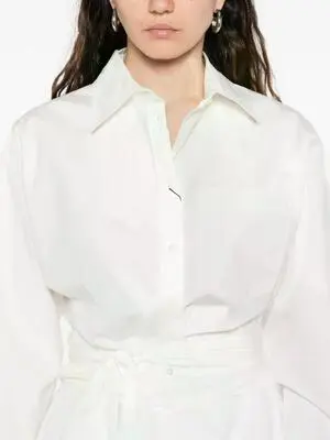 Max Mara Fresco Tie-front Shirt