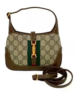 Gucci Mini Gg Supreme Web Jackie 1961 Crossbody Bag