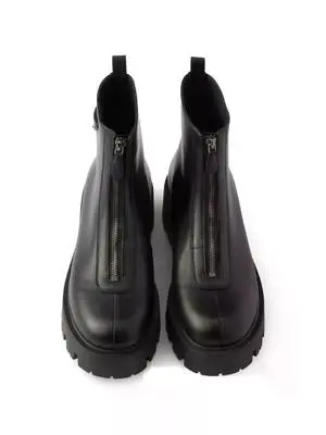 Prada Zipped Ankle Boots