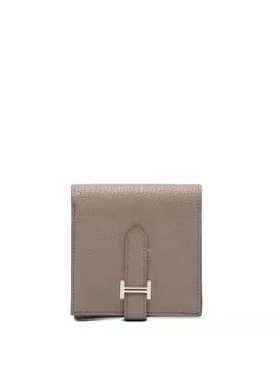 Hermès 2008 Epsom Bearn Compact Wallet Small Wallets - Brown