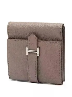 Hermès 2008 Epsom Bearn Compact Wallet Small Wallets