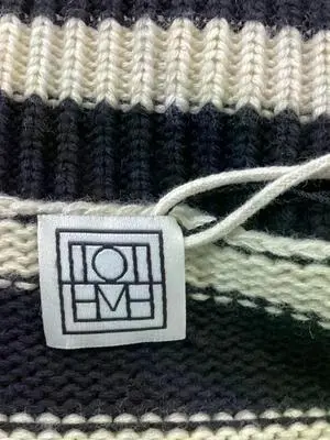 TOTEME Striped Turtleneck Sweater