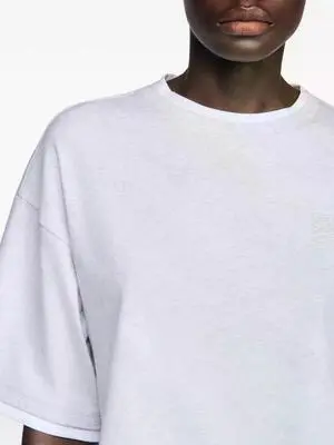Sandro Logo Embroidered Cotton T-shirt