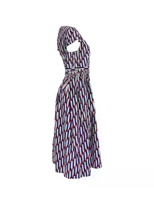 Marc Jacobs Arrow Print Wrap Dress