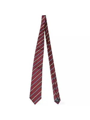 Ermenegildo Zegna Striped Silk Neck Tie