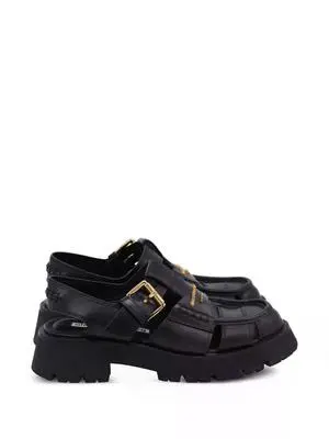 ALEXANDER WANG Carter Cage Leather Sandals