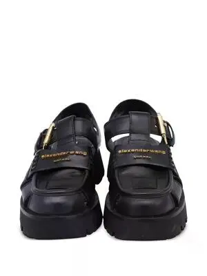 ALEXANDER WANG Carter Cage Leather Sandals