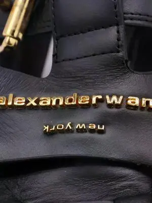 ALEXANDER WANG Carter Cage Leather Sandals